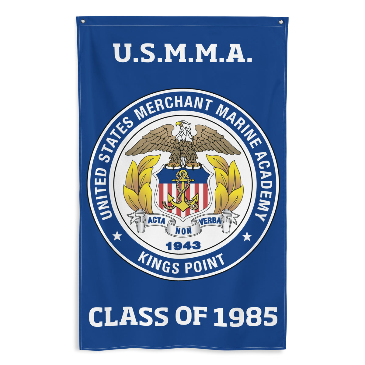 USMMA Class of 1985 Wall Flag (single-sided print) – Pig and Rooster ...